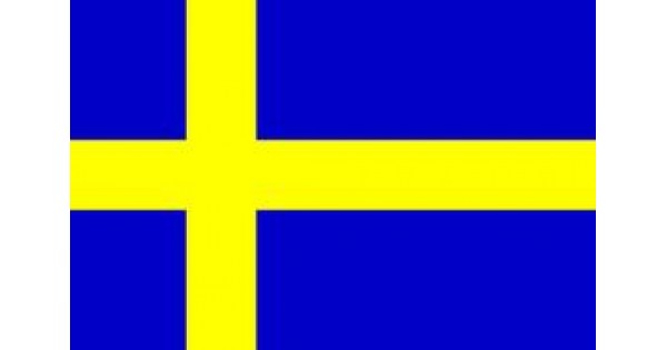 İsveç Bayrağı 30*45 cm (Saten)