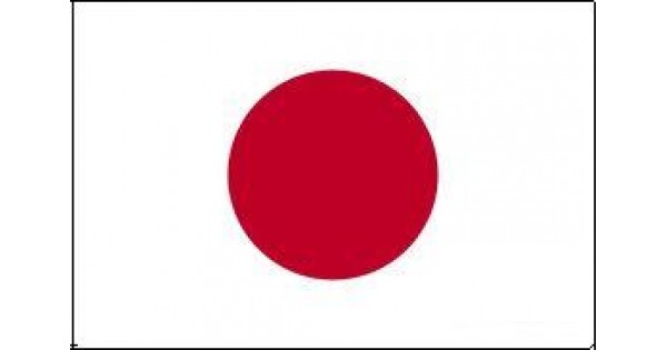 Japonya Bayrağı 30 45 Cm Saten